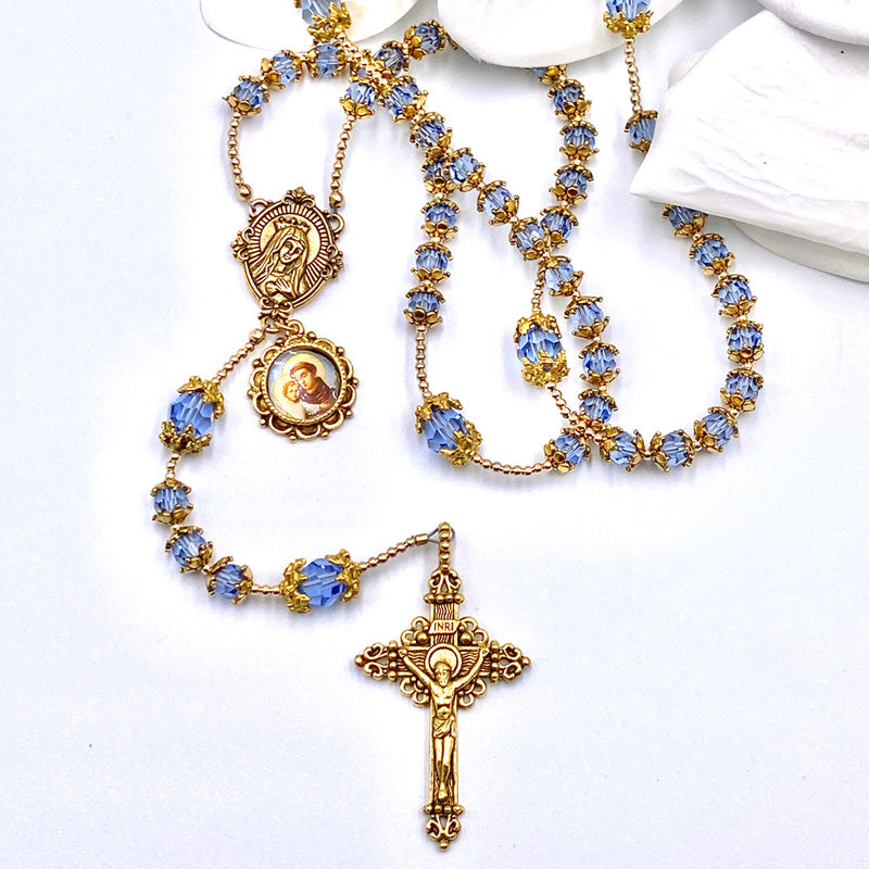 Fancy Custom Rosary Collection – Chloe's Treasures